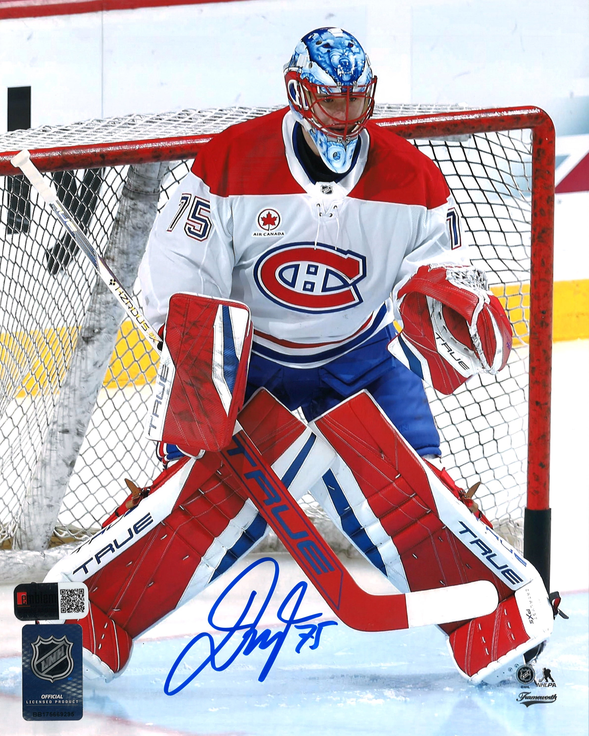 Jakub Dobes photo 8x10 autographiée - Canadiens de Montréal – Emblem ...