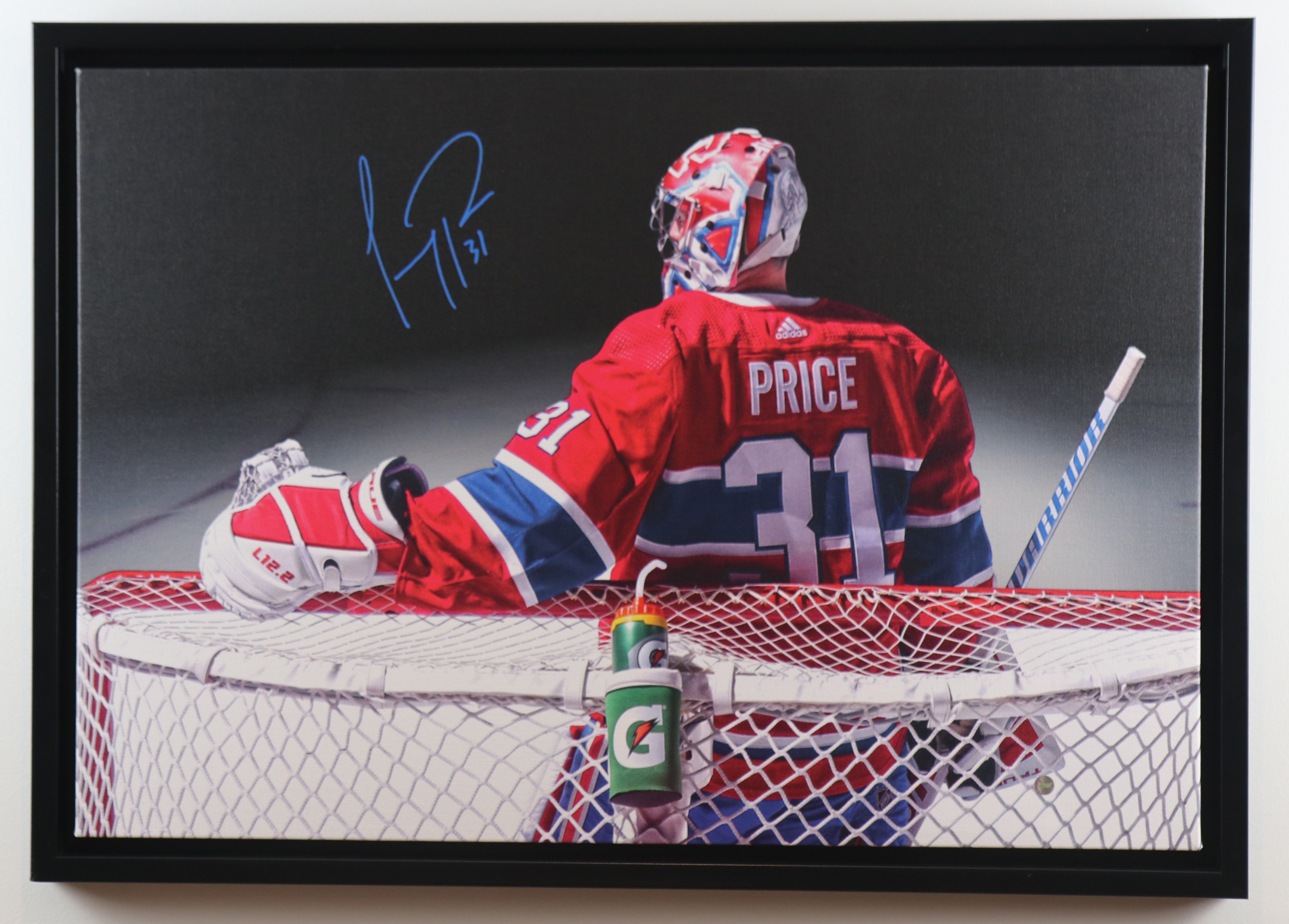 Carey Price canvas 20x29 autographié Canadiens de Montréal – Emblem ...